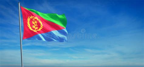 The National Flag Of Eritrea Stock Image Image Of Official Flag 167085249