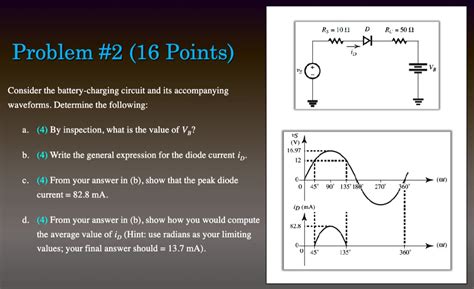 Solved Texts Ry 10 Ω D K Rc 50 Ω Problem 2 16 Points Consider