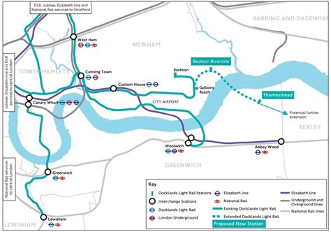 Tfl Submits Plans For Dlr Extension To Thamesmead Londonist