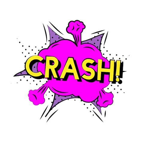 Free Vector Crash Bubble
