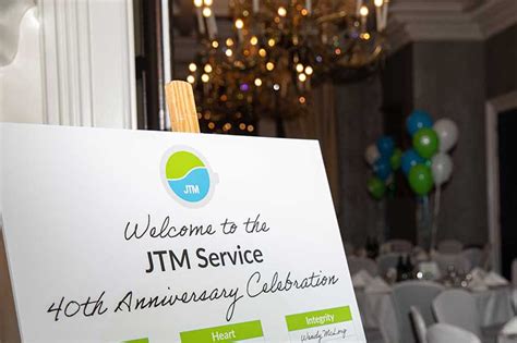 40 Year Celebration Jtm Service