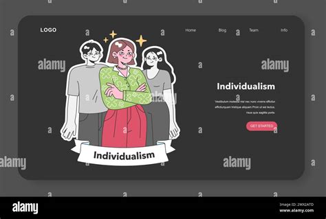 Celebration Of Individualism With A Diverse Group Upholding Their