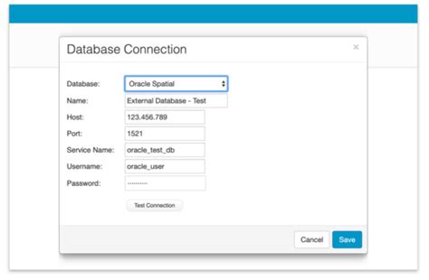 Connect Oracle Database To GIS Cloud New Release GIS Cloud