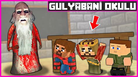 Korkun Gulyaban Okulunda B R Gece Ge Rmek Minecraft Youtube