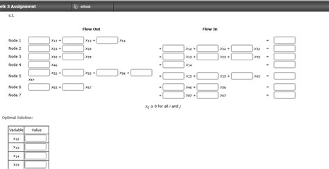 Solved Find The Shortest Route From Node To Node In The Chegg