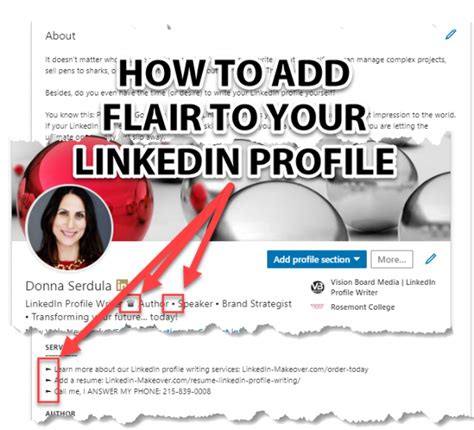 Directions To Format Your Linkedin Profile With Symbols Bullets