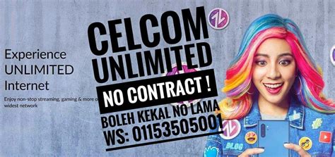 Sifu Internet Simkad Celcom Unlimited Data Tiada