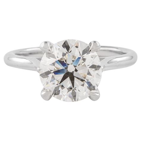 Gia Certified 300ct Round Brilliant Diamond I Vs2 Engagement Ring