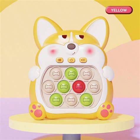 Quick Push Console With Instant Sound Feedback Handheld Fast Speed Pushing Game The Target