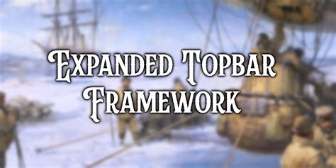 Github Victoria 3 Modding Co Opexpanded Topbar Framework This Is A Framework For Mods To Add