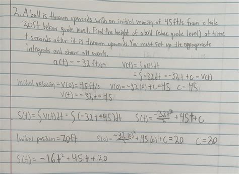 Does Everything In This Integral Application Question Look Good To You
