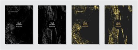 커버 디자인 세트 수직 템플릿 모음입니다 그런 지 황금 대리석 질감 기하학적 검은 배경 브로셔에 대한 국소 디자인 솔루션 0명에 대한 스톡 벡터 아트 및 기타 이미지