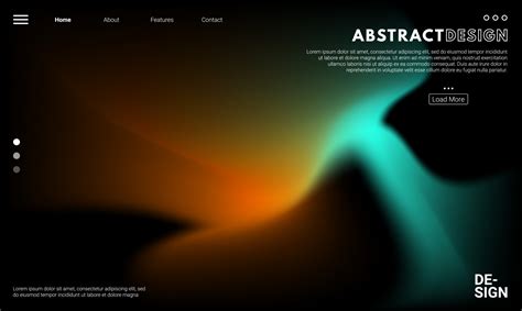 Colorful Background Abstract Fluid Dynamic Shapes Liquid Colors On Black Background Modern