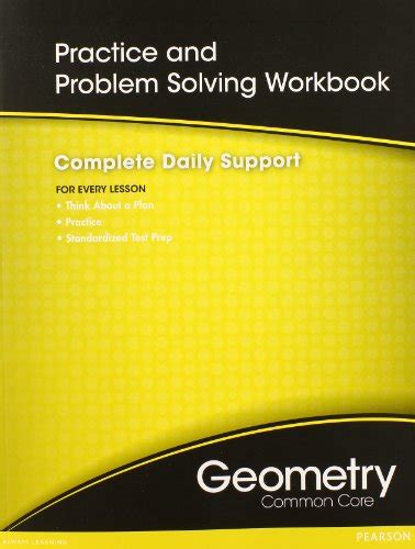 High School Math Common Core Geometry Practiceproblem Solving Workbook