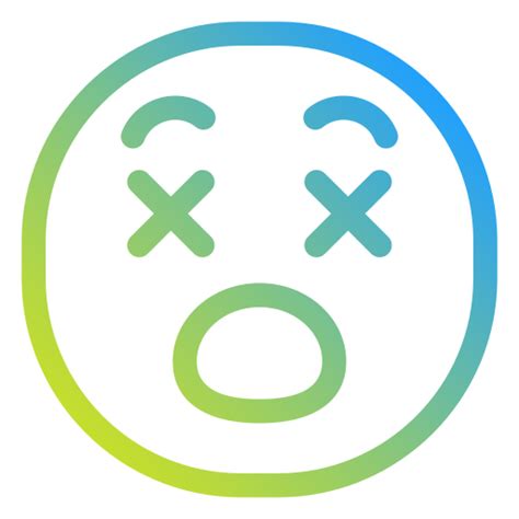 Dead Generic Gradient Outline Icon