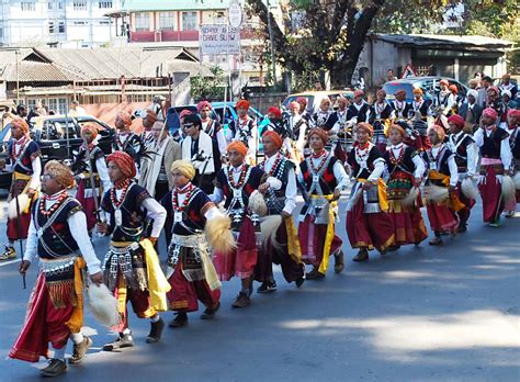 A Part Of The Procession Of Seng Kut Snem Festival The Shillong Times