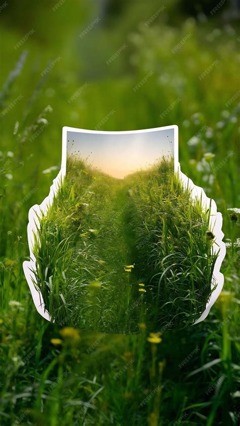 Cut Out Green Grass Field Isolated On Transparency Background Png