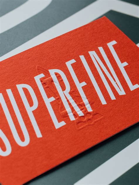 Superfine on Behance