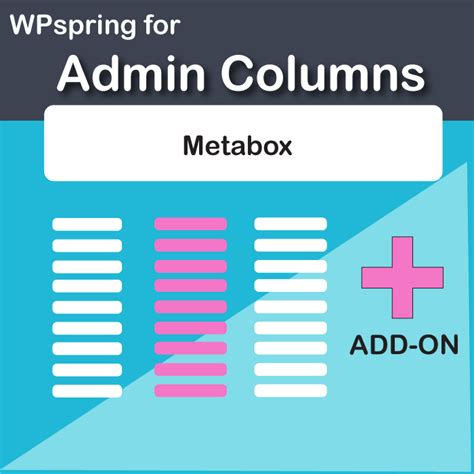Admin Columns Pro Metabox Add On Download 5 V13