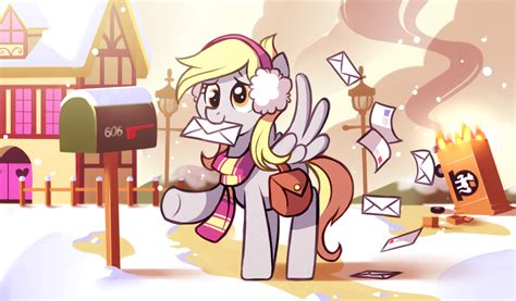 Derpy Hooves Drawn By Karzahnii Bronibooru