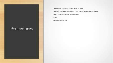 Table Setting Ppt