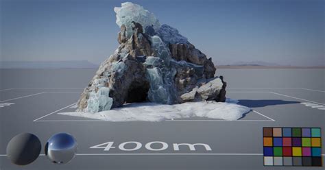 a collection of procedural rocks made in houdini