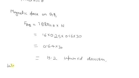 solved a rectangular wire loop consisting of 30 turns of wire has