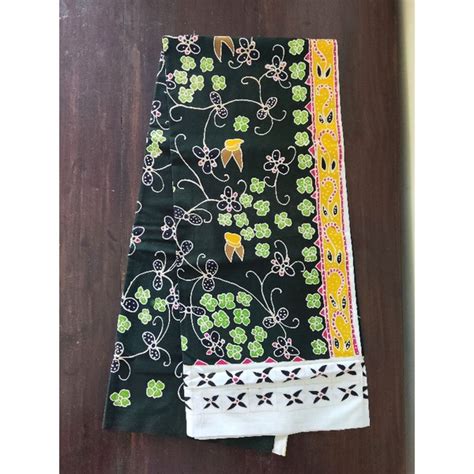 Jual Batik Tulis Motif Semanggi Kombinasi Gigi Shopee Indonesia