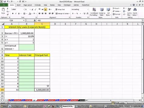 How To Create An Interest Only Loan Schedule In Microsoft Excel « Microsoft Office Wonderhowto