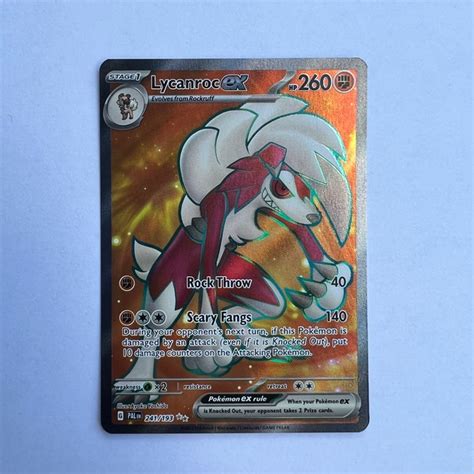 Paldea Evolved Lycanroc EX