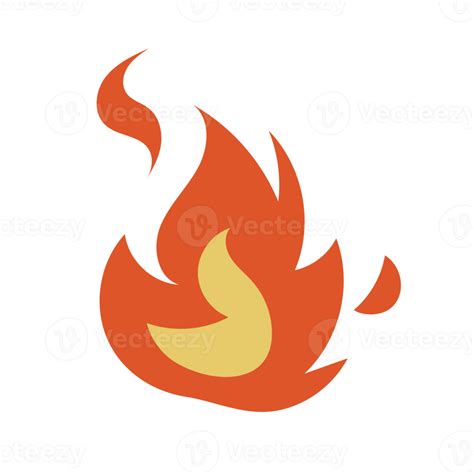 Fire Flat Cartoon 11098350 Png