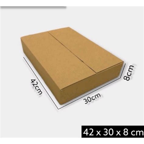 Jual Kardus Box Ukuran X X Cm Single Wall Polos Shopee Indonesia