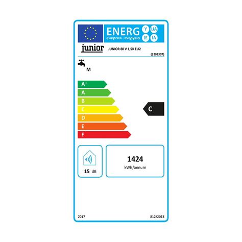 Boiler electric Junior, 80 L, 1500 W