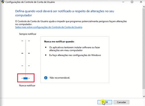 Como Desabilitar Notificação Inicial