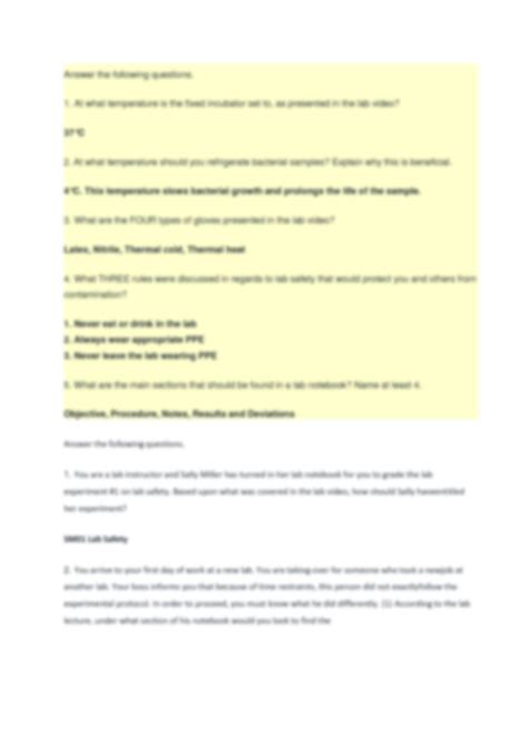 SOLUTION Biod Lab Exams Studypool