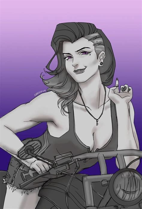 Пин на доске Sombra Overwatch Киберпанк Фан арт Аниме