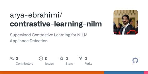 GitHub Arya Ebrahimi Contrastive Learning Nilm Supervised
