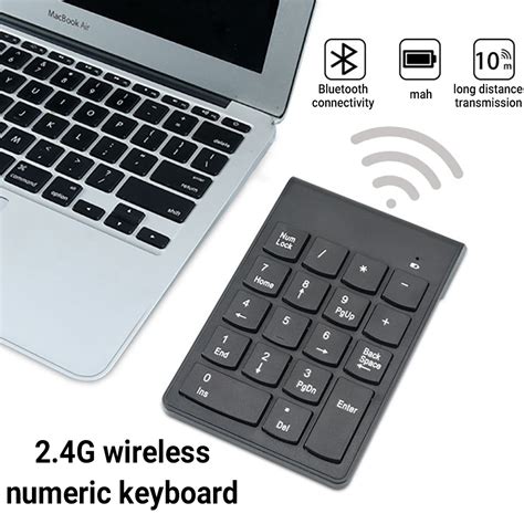 USB G คยบอรดตวเลข ไรสาย Wireless Numeric Keypad แปนพมพตวเลข ใชไดกบทกอปกรณ