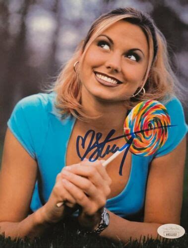 Miss Hancock Stacy Keibler Signed 8x10 Photo Autograph Jsa Coa Sexy Ebay