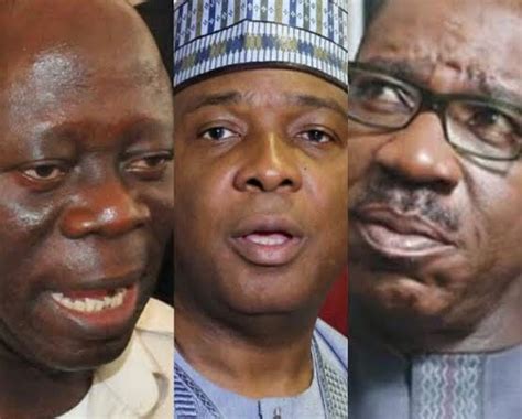 Saraki Welcomes Obaseki To Pdp Mocks Oshiomhole Over Suspension