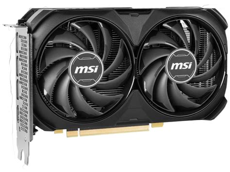 Msi Ventus Geforce Rtx 4060 Ti Video Card Rtx 4060 Ti Ventus 2x Black