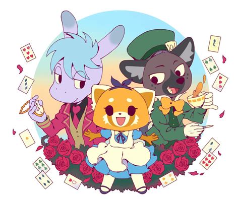 Retsuko In Wonderland Aggretsuko Anime Shows Furry Art Kawaii Anime