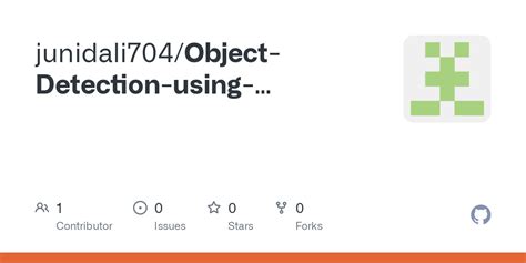 Github Junidali Object Detection Using Convolutional Neural