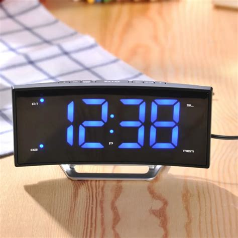 Buy Fashion Led Arc Radio Digital Electronic Alarm