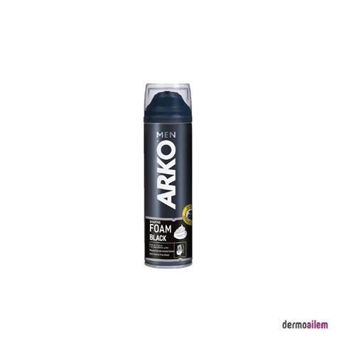 Arko Men Black 200 ml Tıraş Köpüğü Fiyatları İndirimli | Dermoailem.com