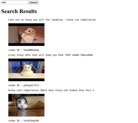 Javascript Display Videoid Using Youtube Data Api Stack Overflow