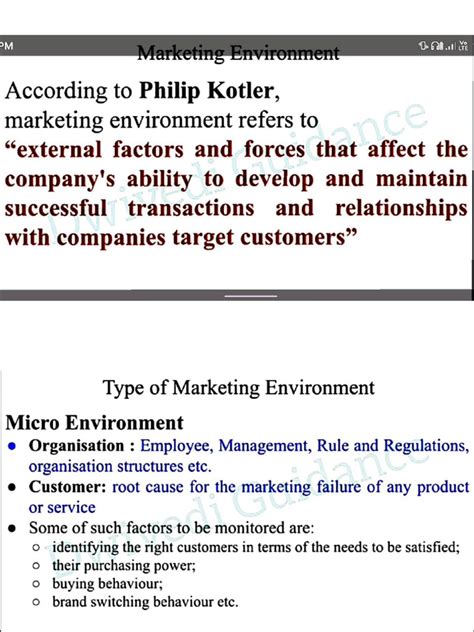 Marketing Environment Pdf