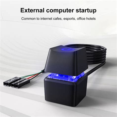 Quick Installation Power Button Vibrant Led Lights Computer Power