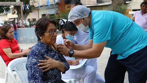Piura campaña Por partida doble del Minsa busca vacunar contra la
