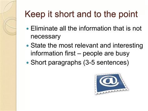 How To Write Emails In English PPT